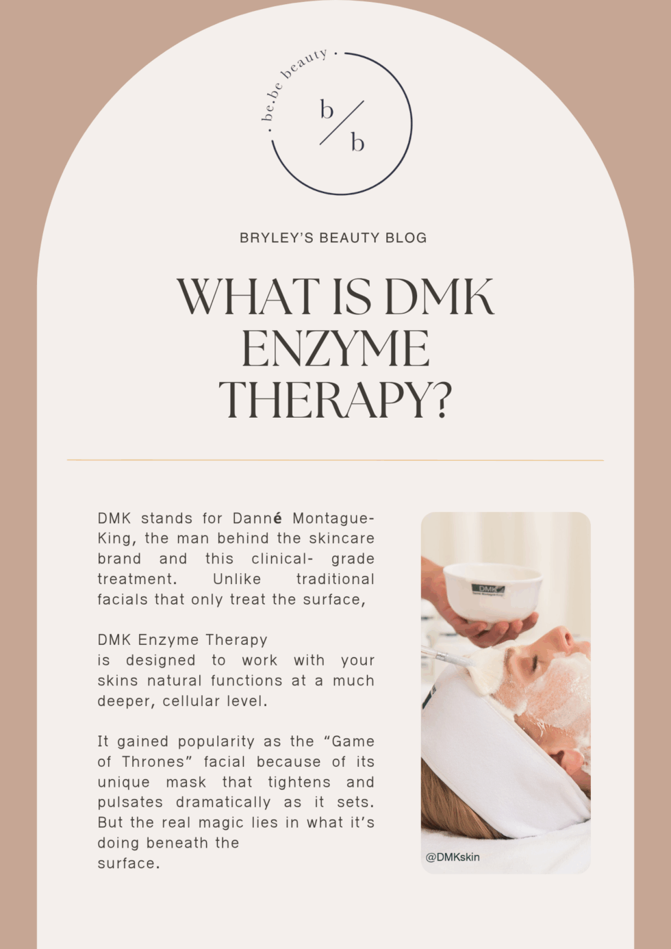 What is DMK Enzyme Therapy? - Be Be Beauty Salon